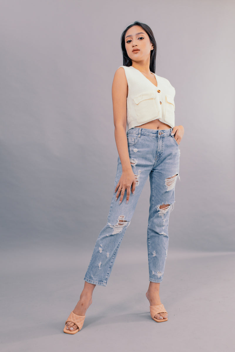 GS Basics 2: Katrina Knitted Vest – Get Spotted